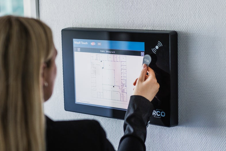 Startsida RCO Security